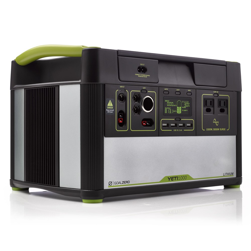 Yeti 1000 Lithium Solar Generator Gz 38201